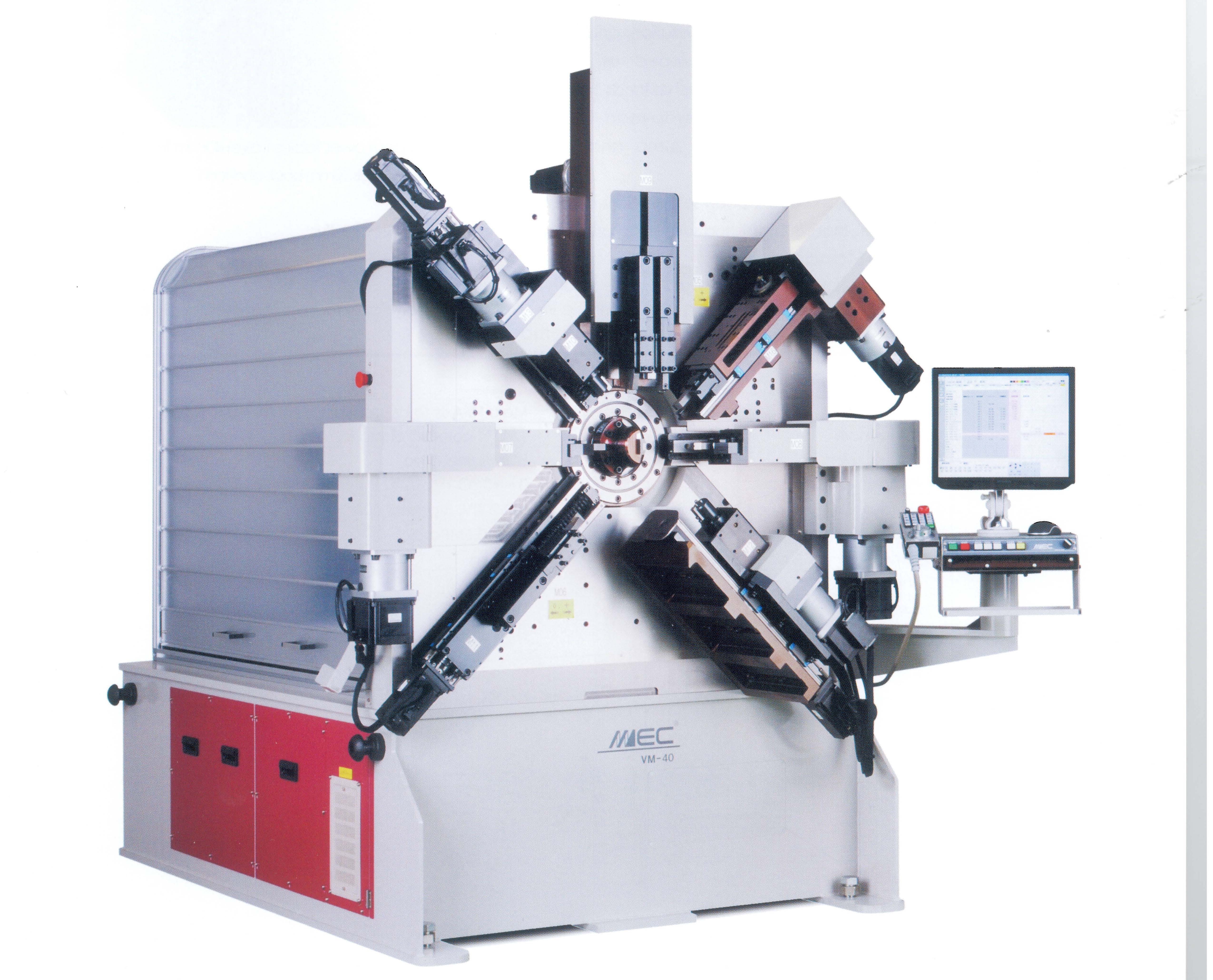 VM multi axis spring and wire forming cell - Whitelegg Machines