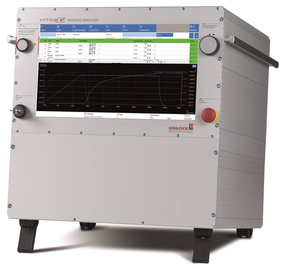 MTC2 R7 Automatic Electric Motor Analyser - Whitelegg Machines