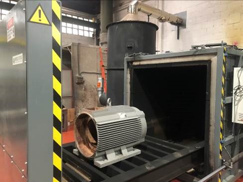 Burn-off Ovens - Whitelegg Machines